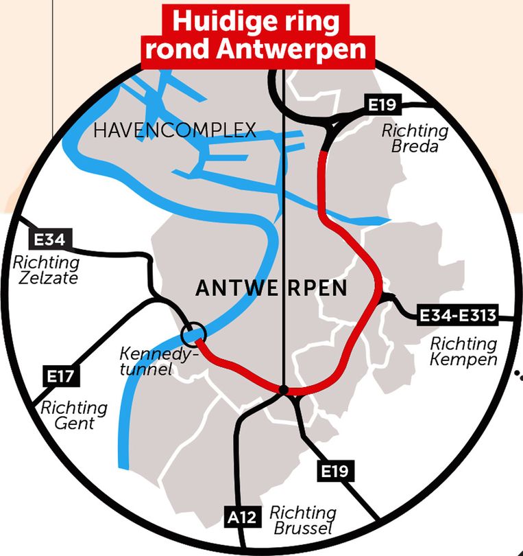 Doorbraak: overheid en actiegroepen pakken overkapping Antwerpse ring ...