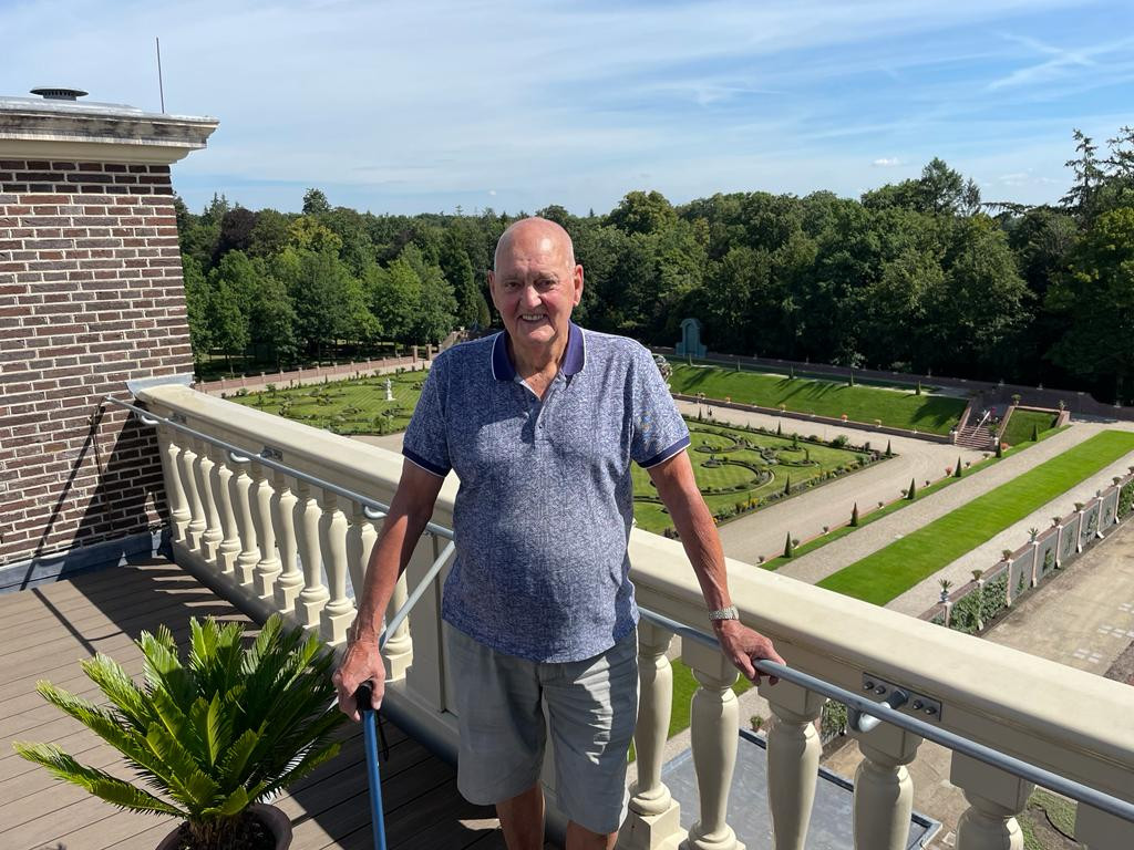 Familieman en GVVV’er Gerrit van de Lagemaat (1937- 2022) kletste met ...