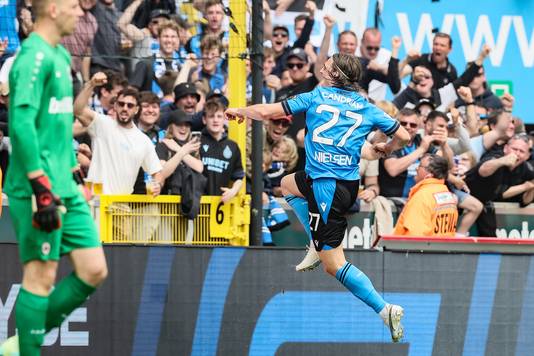 Jan Breydel krijgt wat het wou: Club dient matig Antwerp dankzij twee knappe goals van Nielsen ...