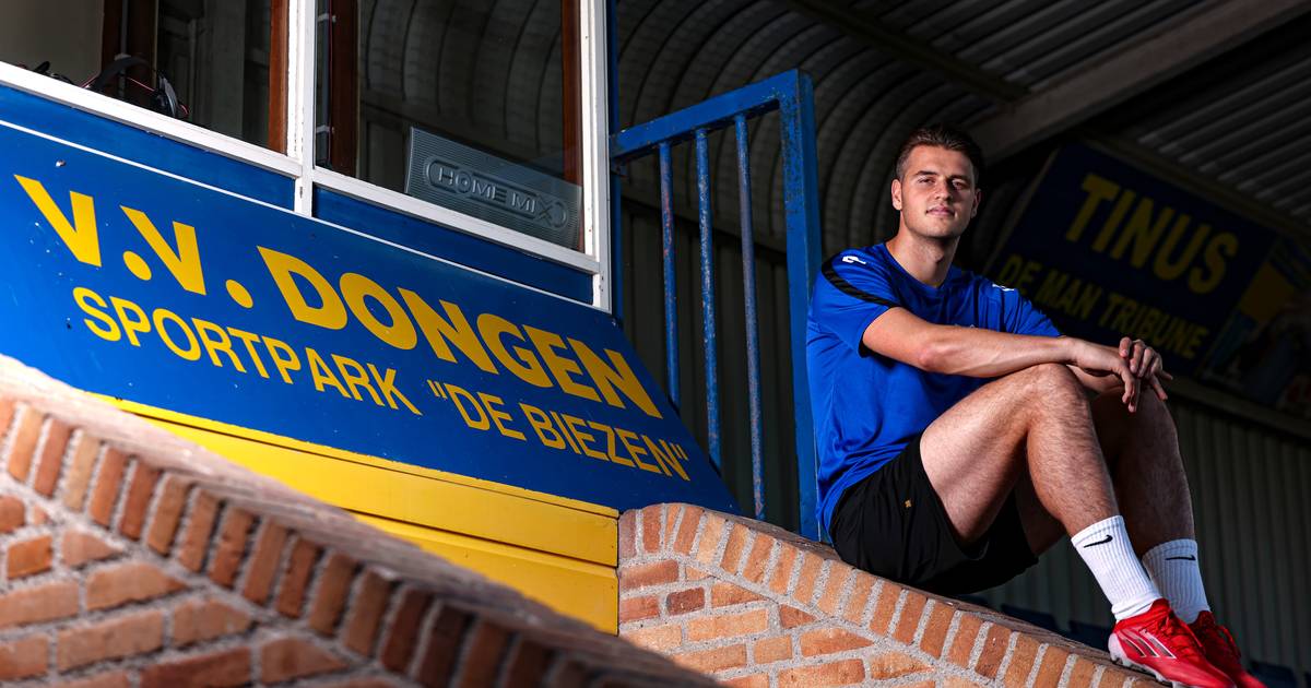 Talboom rook aan profvoetbal en knokt nu voor zijn plaats bij VV Dongen ...