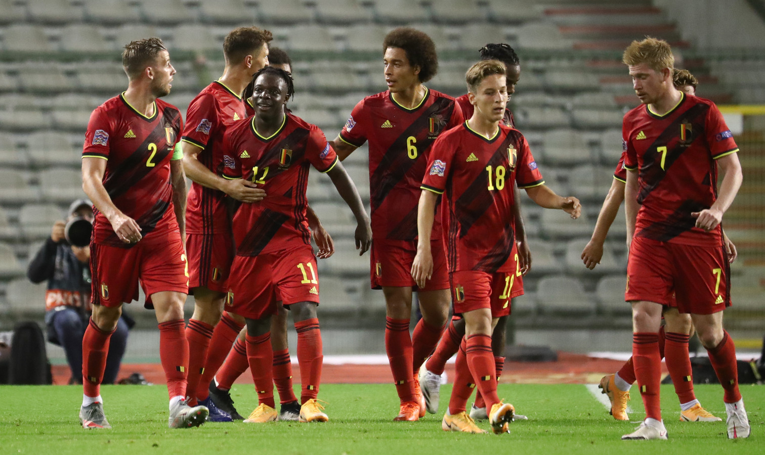 Les Diables Rouges vont conserver leur première place au classement ...