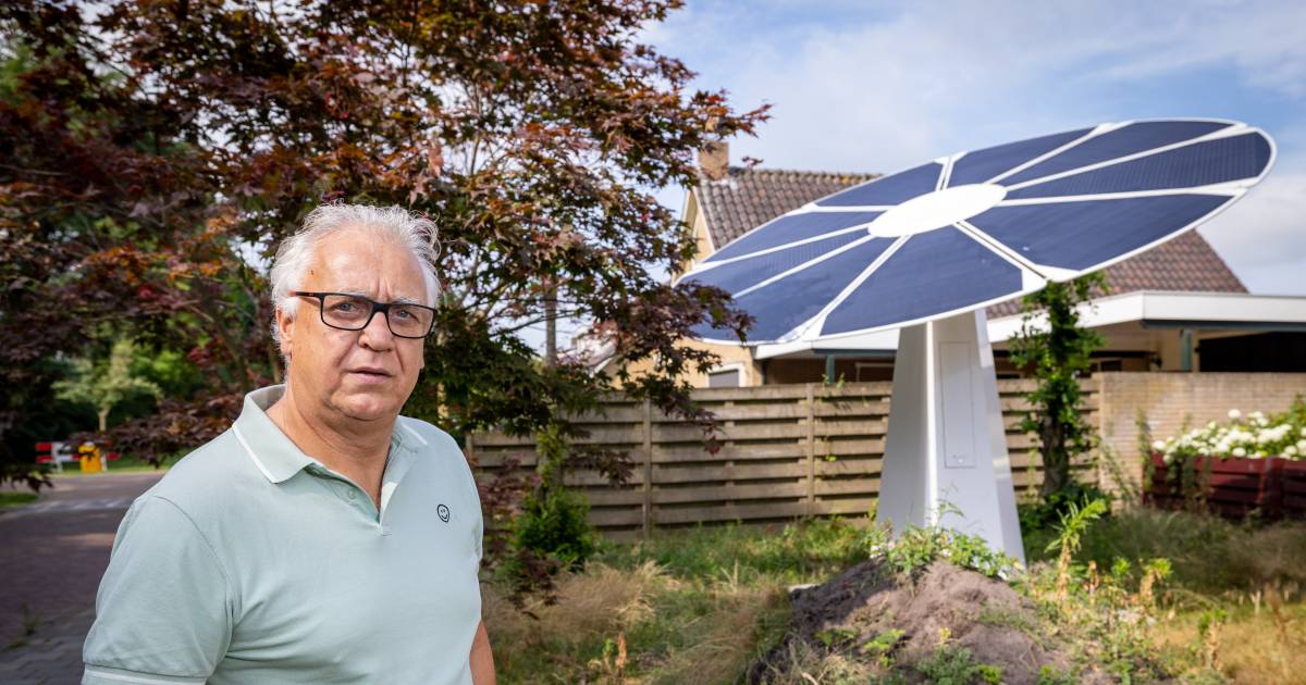 Herry (65) moet zonnepanelengevaarte weghalen: ‘Heel jammer ...