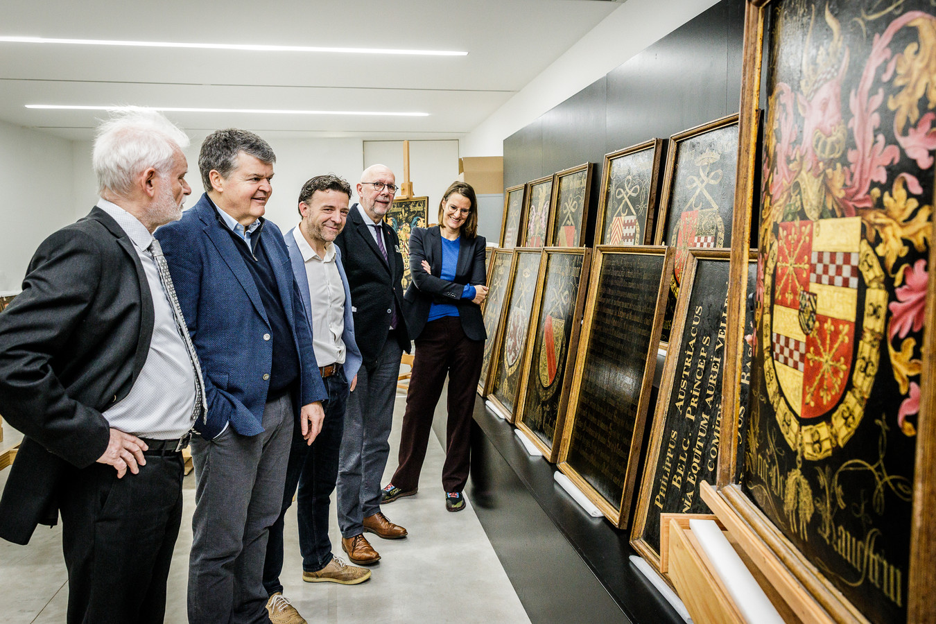 Museum Hof van Busleyden stelt gerestaureerde wapenborden voor: “Parel ...
