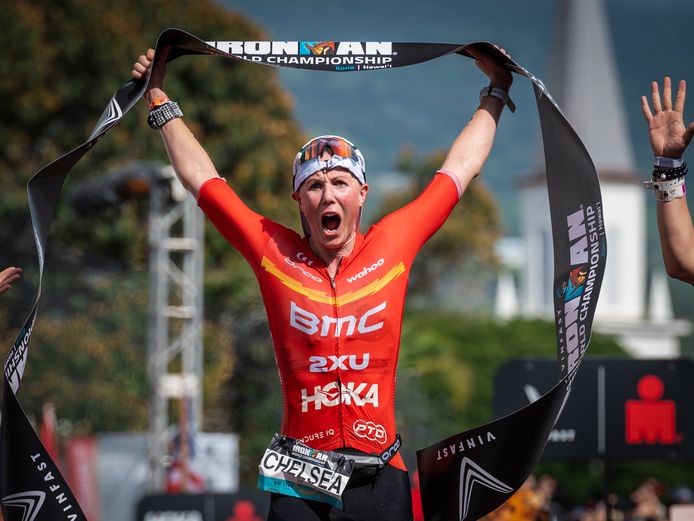 Debutant Chelsea Sodaro meteen de snelste bij WK Ironman: ‘Ik ben de ...