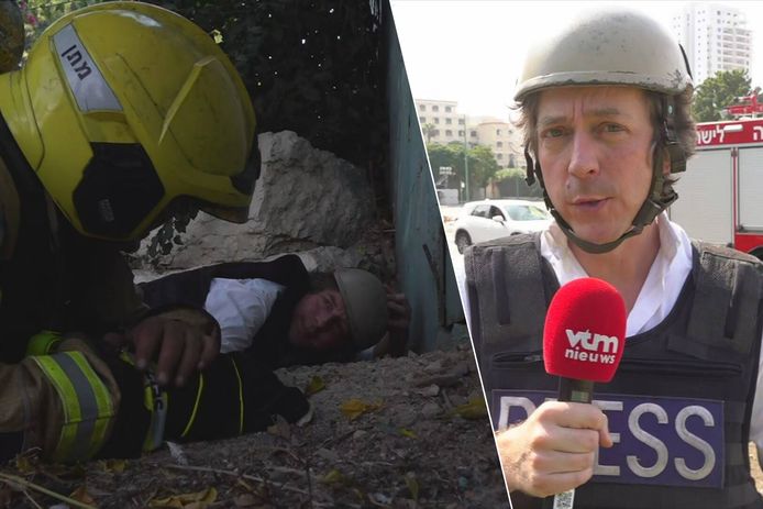 VTM NIEUWS-oorlogsjournalist Robin Ramaekers geeft een blik achter de ...