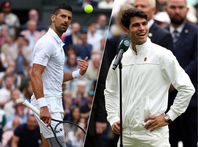 Wimbledon Finale Gaat Weer Tussen Carlos Alcaraz En Novak Djokovic