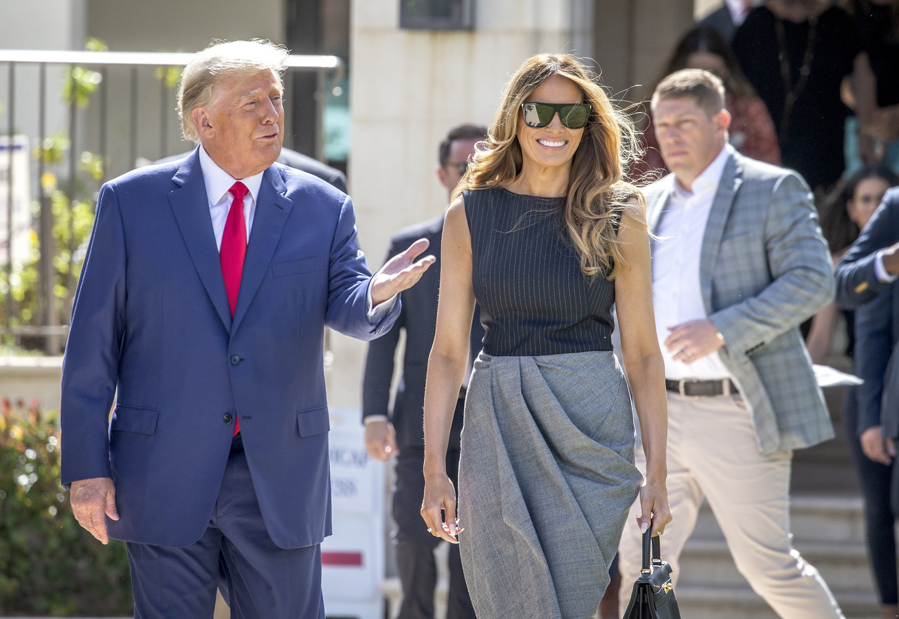 Le prix démesuré de la tenue de Melania Trump pour aller voter | Foto ...