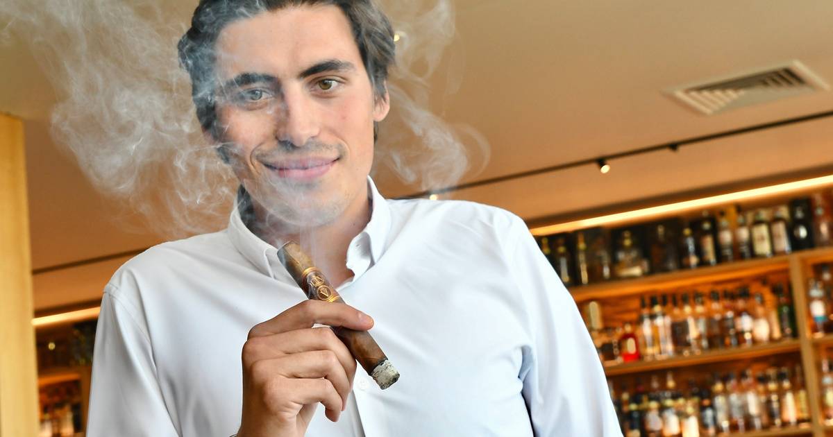 Gilles verdedigt Belgische eer op WK sigaar roken in Kroatië: “Totaal onvoorbereid vice-Belgisch ...