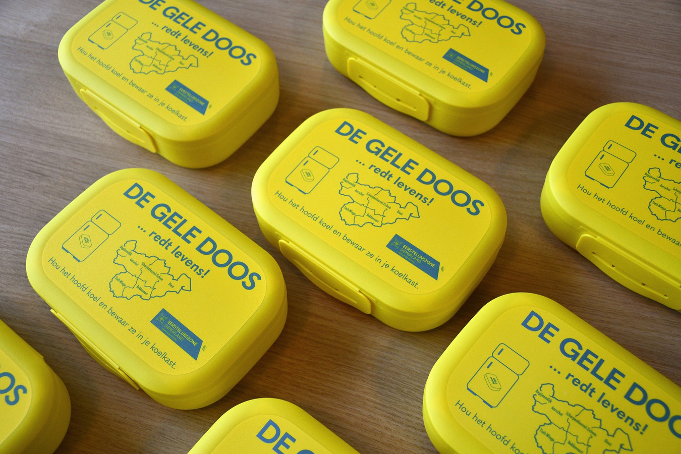 Elke thuiswonende 65-plusser in Aarschot krijgt gratis gele doos: “Bij ...