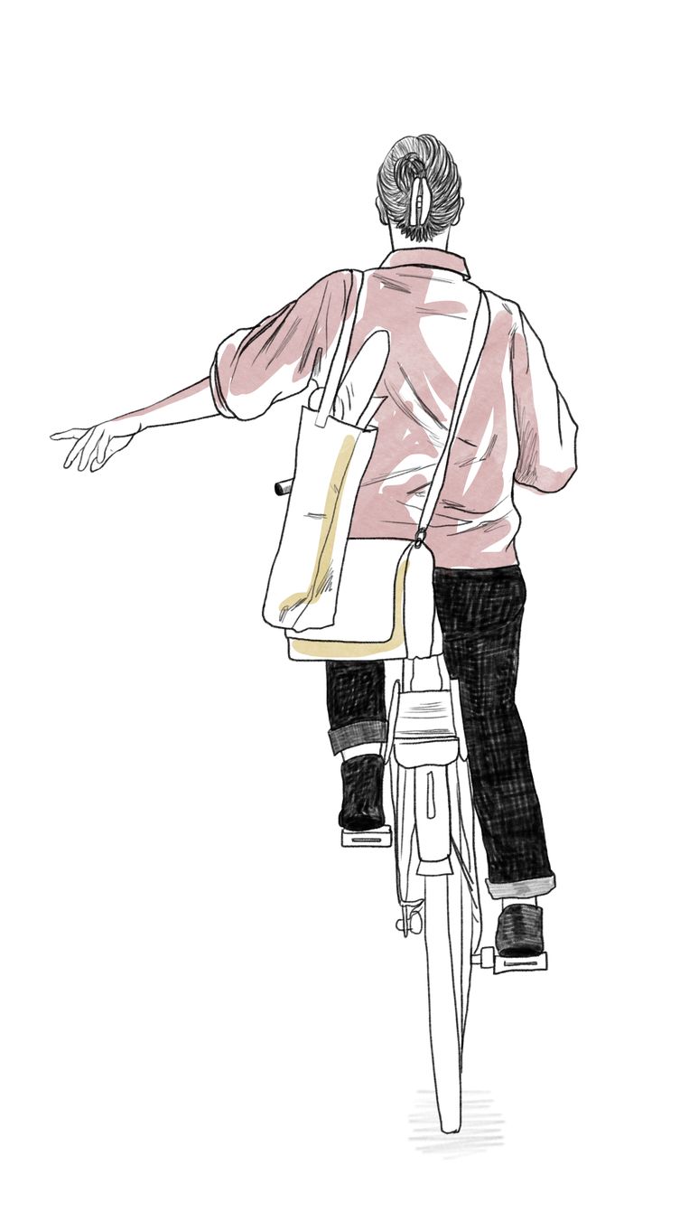 We moeten het nodig hebben over het gedrag van de Amsterdamse fietser