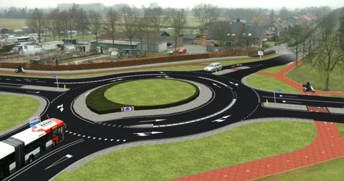 Nieuwe rotonde moet eind juli klaar zijn | Oosterhout | bndestem.nl