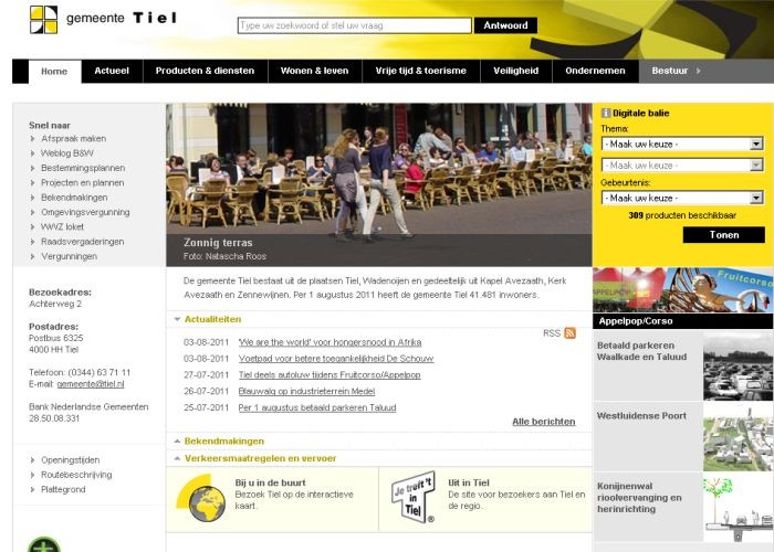 Tiel wil ruimtelijke plannen sneller doorvoeren | Foto | gelderlander.nl
