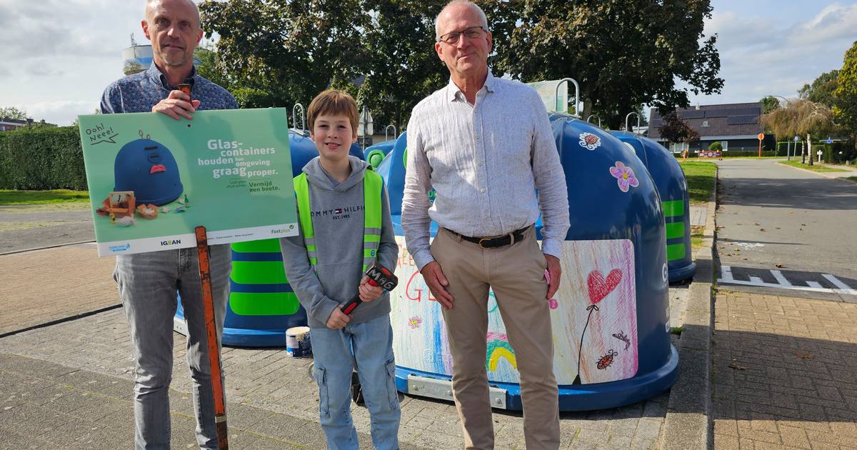 Brecht voert de strijd op tegen zwerfvuil en sluikstort aan glasbollen ...