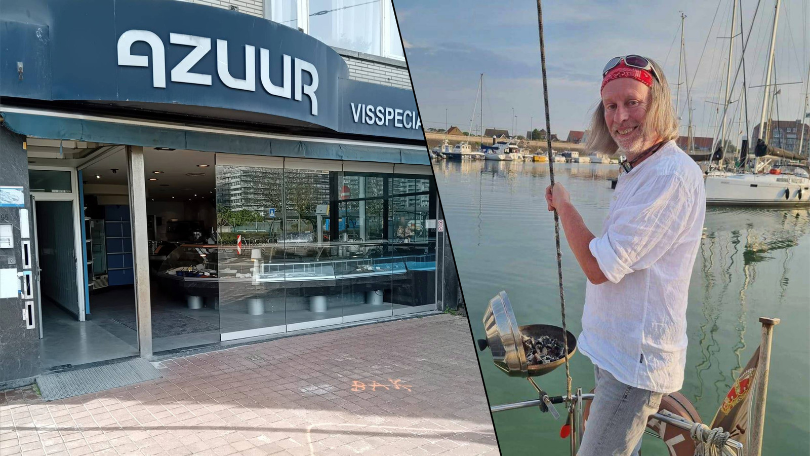 Na 33 jaar sluit Wim (59) zijn bekende vishandel ‘Azuur’ in ...