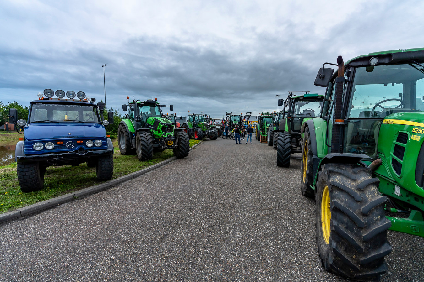Boerenactie bij distributiecentrum Jumbo in Breda zonder problemen ...