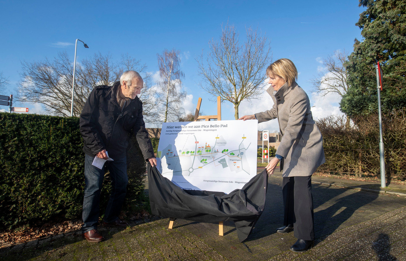 Rein (84) bedenkt naam voor fietsroute tussen Ede en Wageningen ... Rein (84) bedenkt naam voor fietsroute tussen Ede en Wageningen ...