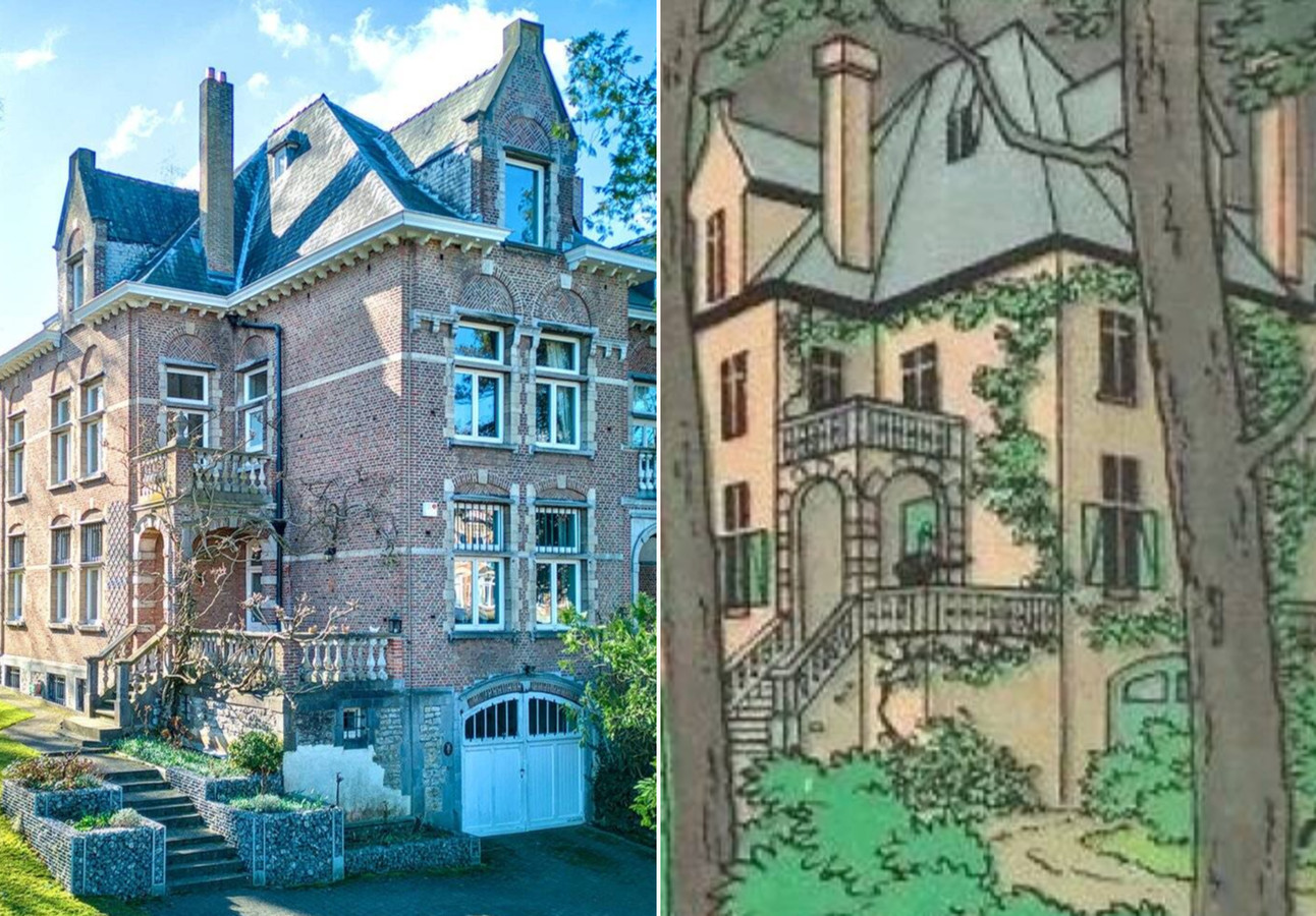 Deze villa uit album van Kuifje staat te koop voor een ‘prikje’ (of ...