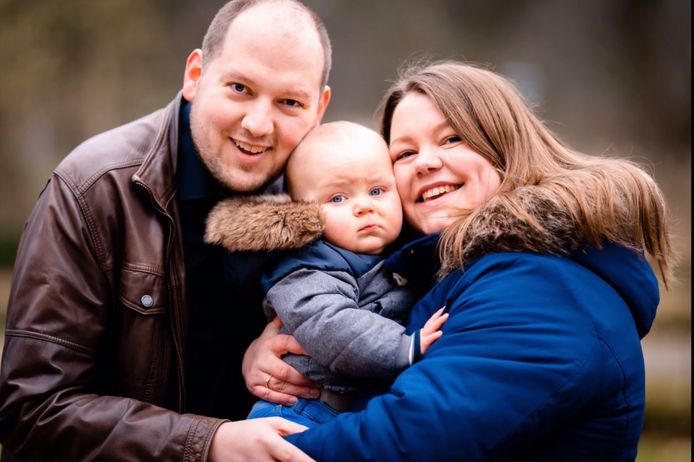 David (32) heeft slechts een jaartje mogen genieten van het vaderschap ...