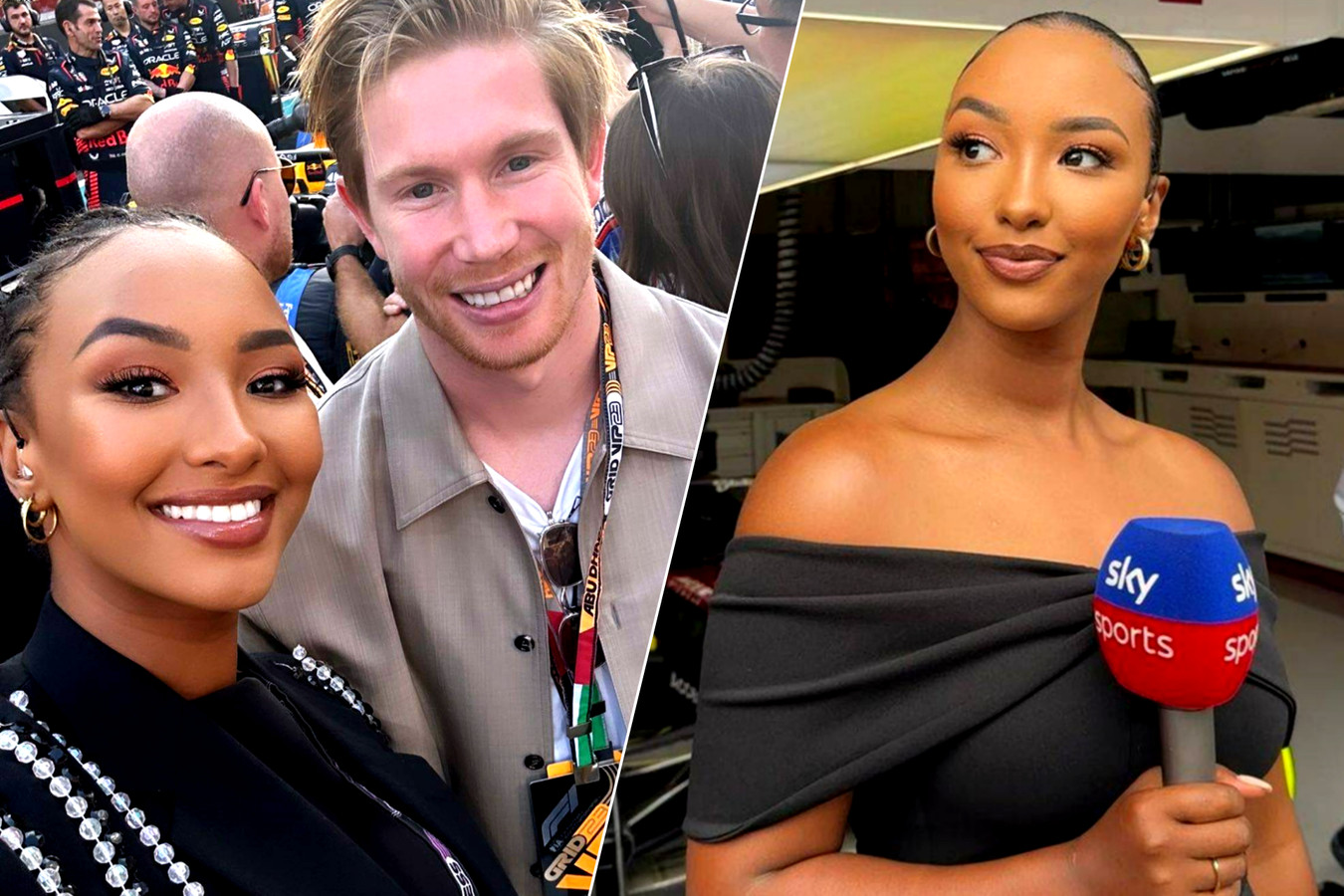 Verstappen En Hamilton Namen Het Voor Haar Op Belgische Naomi Schiff