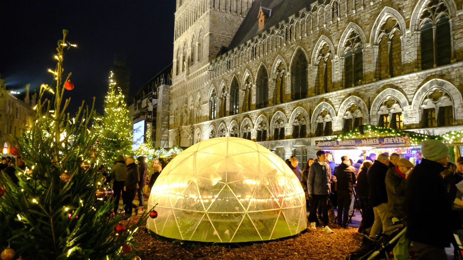 Kerst in Ieper kent overweldigende start: “Ook zonder schaatspiste ...