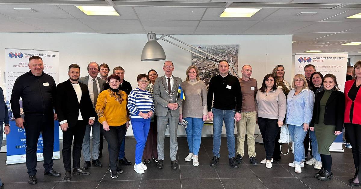 Delegatie van gemeenten en bedrijven uit Oekraïne bezoekt Twente ...