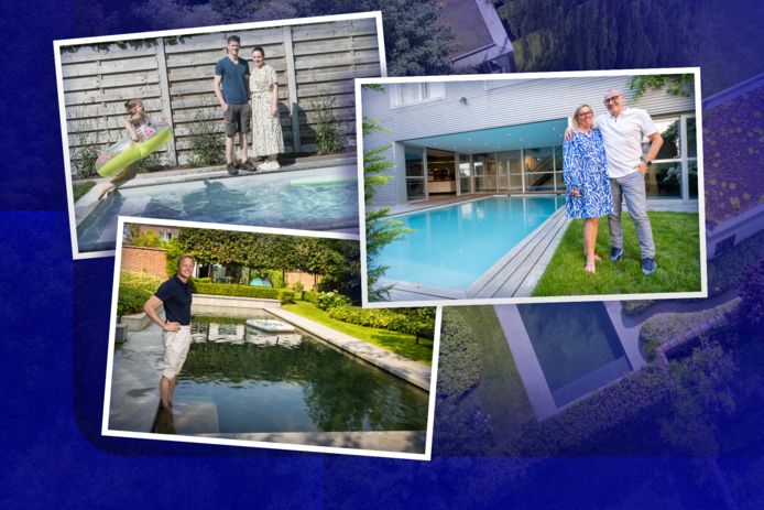 Deze Vlamingen hebben een zwembad in het hartje van de stad: “Op de bouwdienst hadden ze dit nog ...