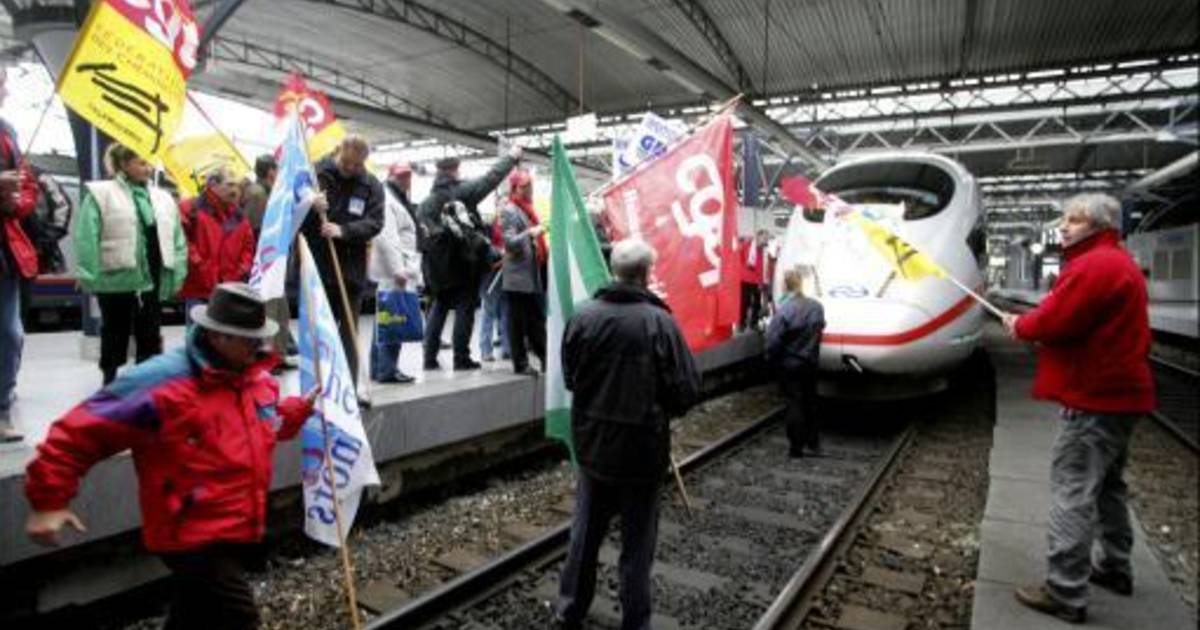Europese spoorbonden gaan dinsdag actievoeren | Binnenland | hln.be