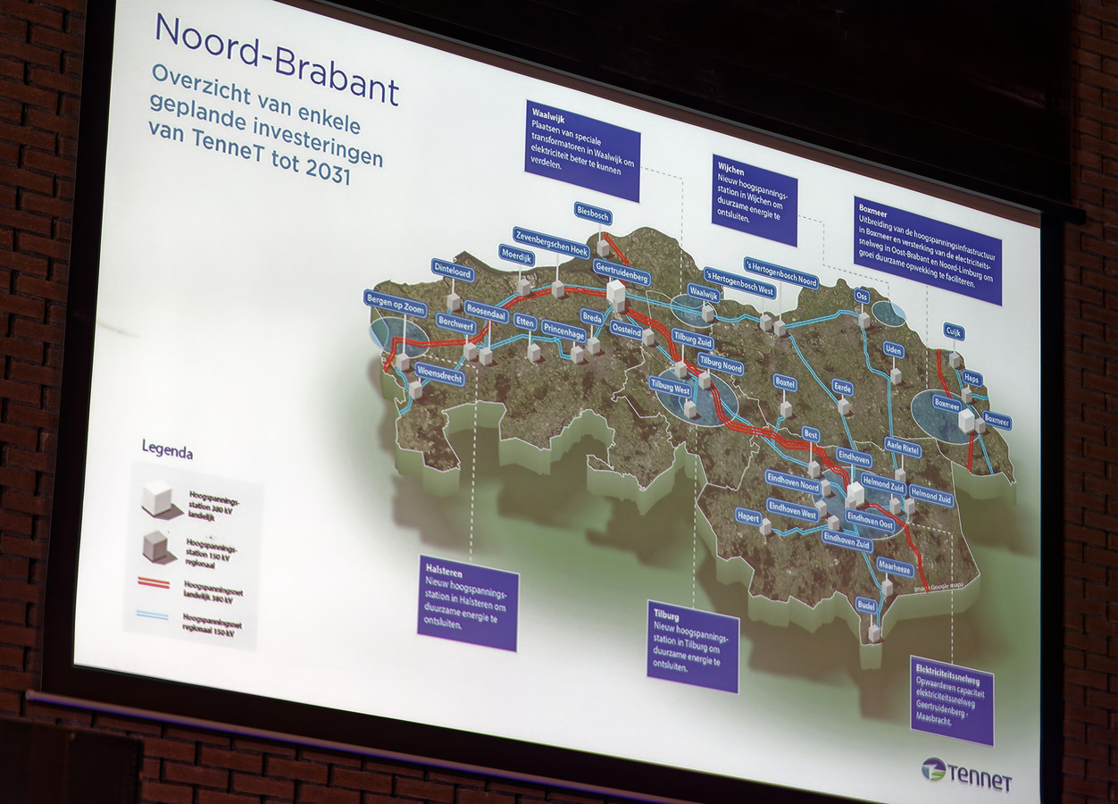 Dit is hoe de overbelasting van het Brabantse stroomnet moet worden aangepakt: ‘Tijd voor kleine ...