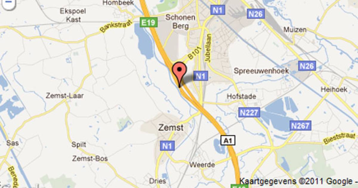Zwaar ongeval met vrachtwagen op E19, weg vrijgemaakt | Binnenland | hln.be