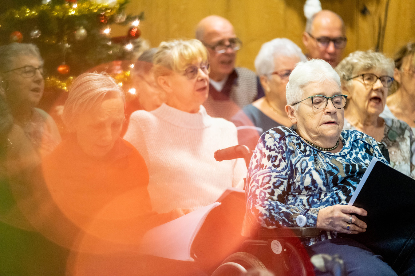 Senioren van wzc Sauvegarde repeteren voor groot kerstconcert: “Zingen ...