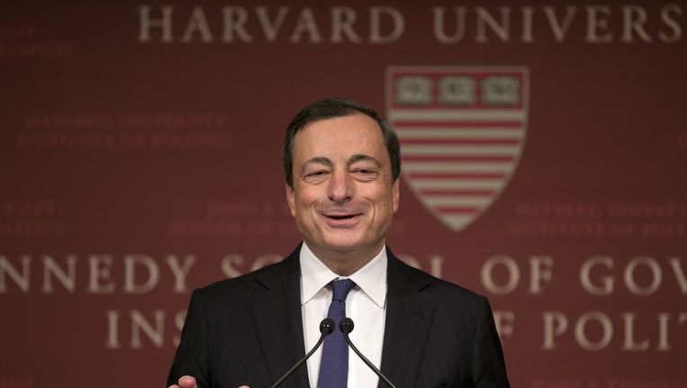 Draghi: doemdenkers over euro zaten ernaast | Het Parool