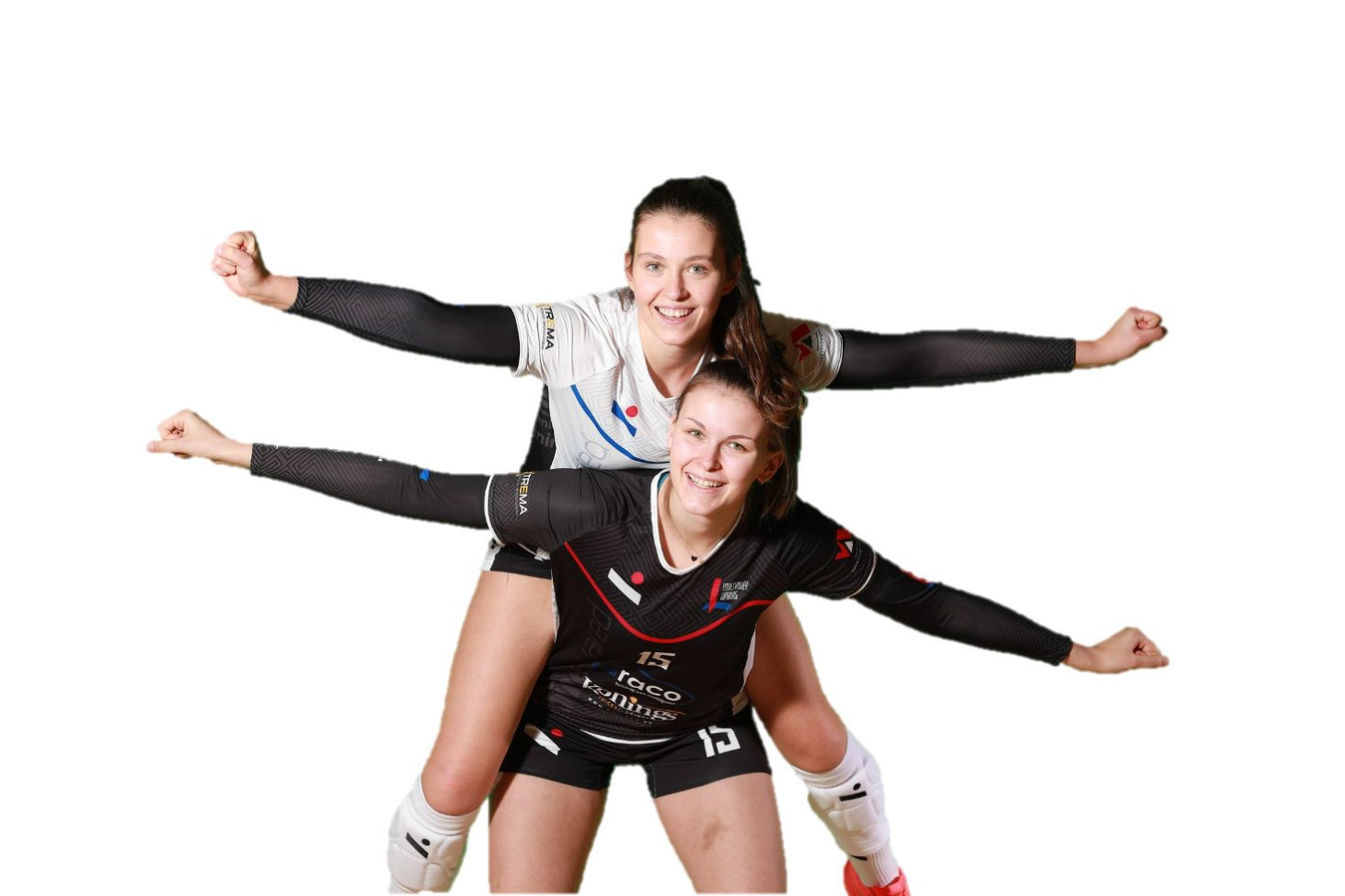 Zusterduel bij de familie Krenicky tussen Baska en Charlotte tijdens de ...