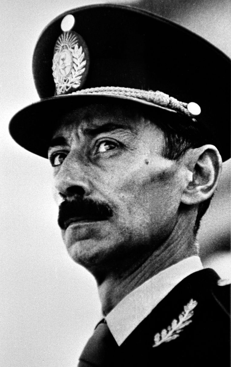 Videla, het gezicht van de Argentijnse junta en pleger van gruweldaden