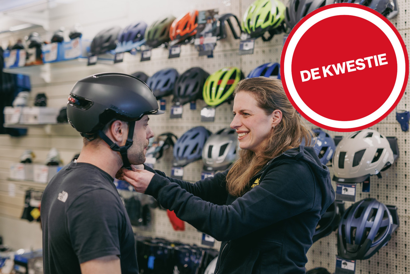 Een fietshelmplicht zien weinig lezers zitten, maar sommigen leven nog ...