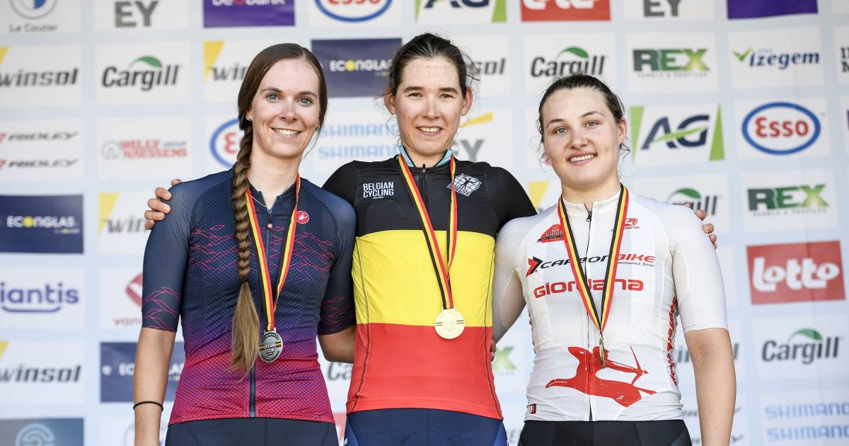 Marieke Meert, pas twee jaar in het peloton, Belgisch kampioene ...