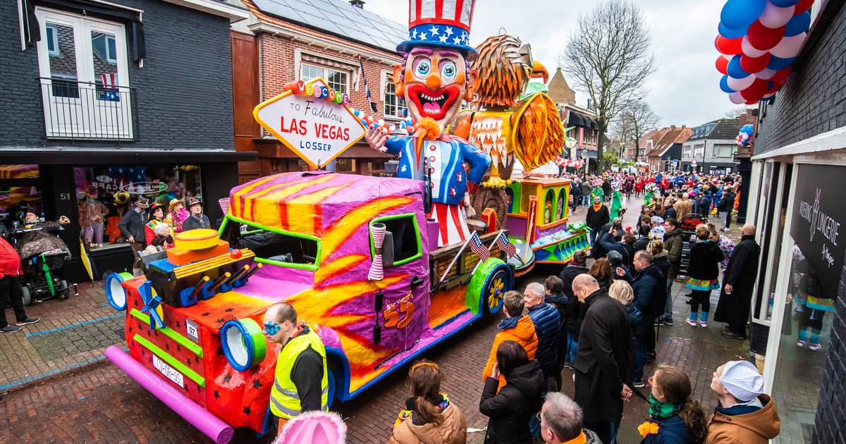Kleurrijke carnavalsoptocht gaat door Losser: dit zijn de winnaars ...