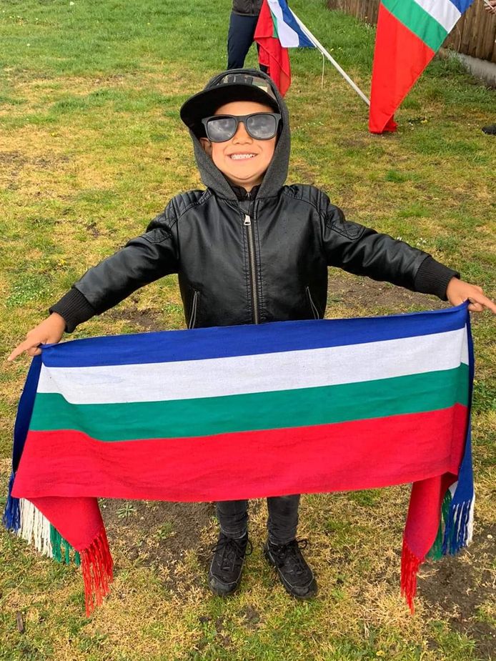 Molukse demonstranten zwaaien RMS-vlag bij ‘korte bijeenkomst’ in ...