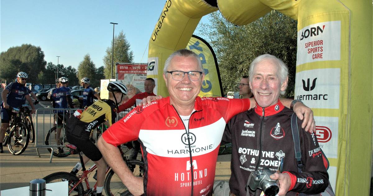 Rufin (73) is de oudste deelnemer aan de 77 kilometer van Biking@Ronse: “Ik hoop dat ze de ...