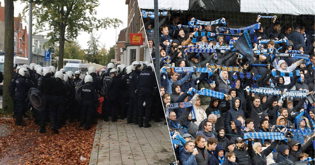 Hooligans dan toch veroordeeld voor rellen na match Club Brugge-Antwerp ...