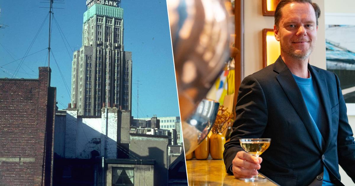 Tanguy Ottomer zoekt verhalen over de Boerentoren | Antwerpen | hln.be Tanguy Ottomer zoekt verhalen over de Boerentoren | Antwerpen | hln.be