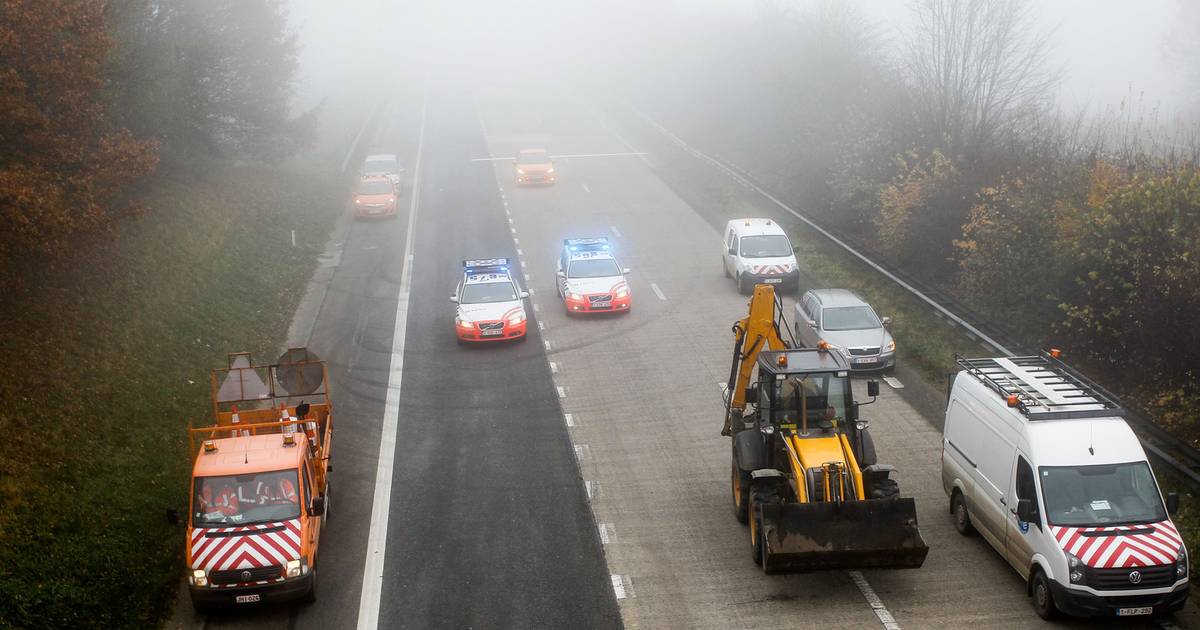 Ça roule dans les deux sens sur l'autoroute E411 | Belgique | 7sur7.be