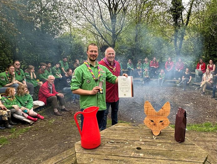Een serenade voor de sponsoren en een Gouden Vos voor Pim Damkot ...