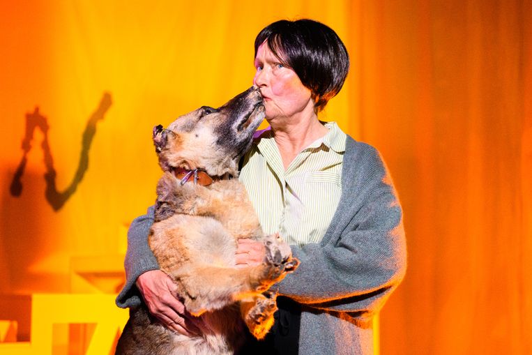 Regisseur Julie Van den Berghe zet alle mogelijke theatrale middelen ...