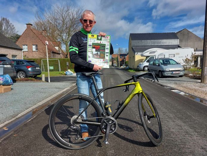 Danny (63) maakt rit van 800 kilometer ten voordele van Kom Op Tegen ...