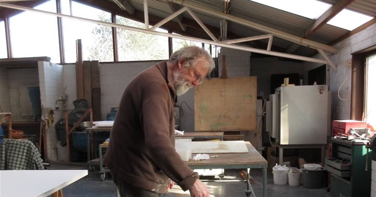 Rik Vandewege opent twee weekends deuren van zijn kunstatelier | Eeklo | hln.be