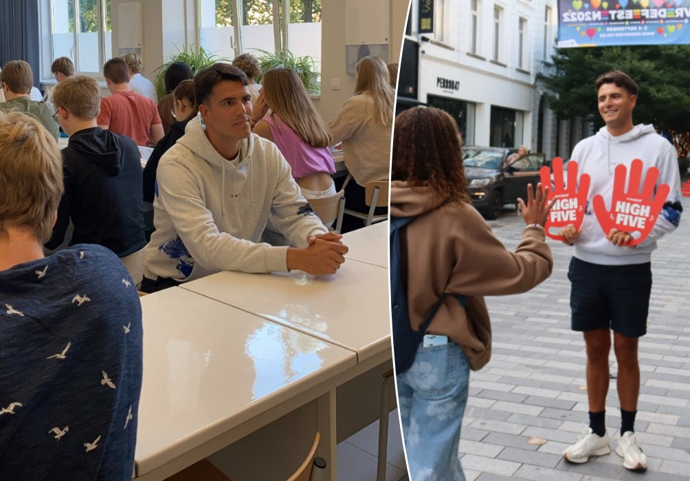 Conner Rousseau keert twee dagen terug naar oude school SJKS: eerst om ... Conner Rousseau keert twee dagen terug naar oude school SJKS: eerst om ...