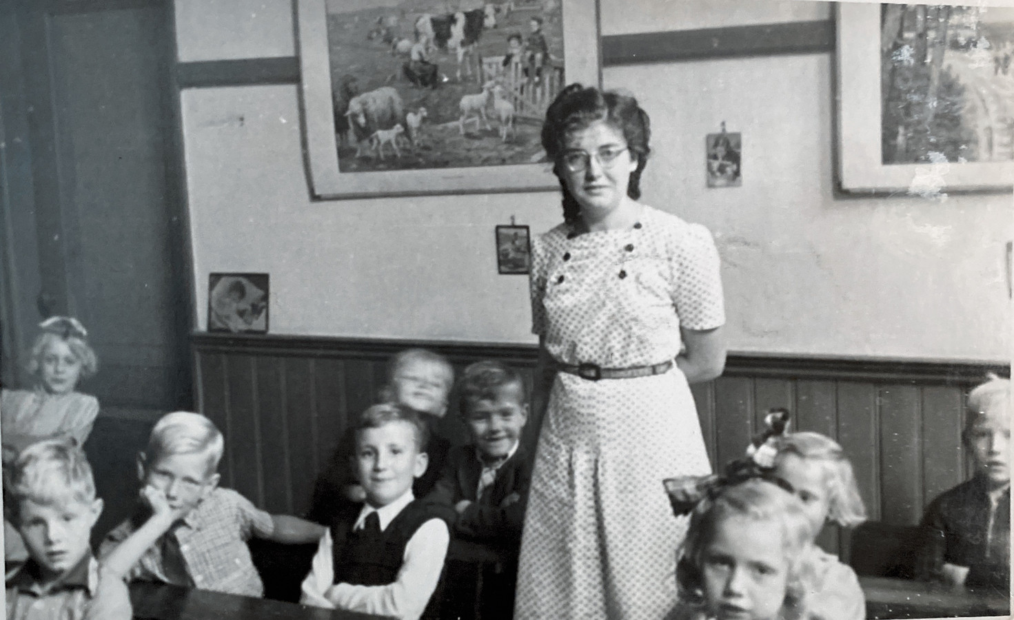 Juffrouw van der Tas was een Delfts instituut: een onderwijzeres die ...