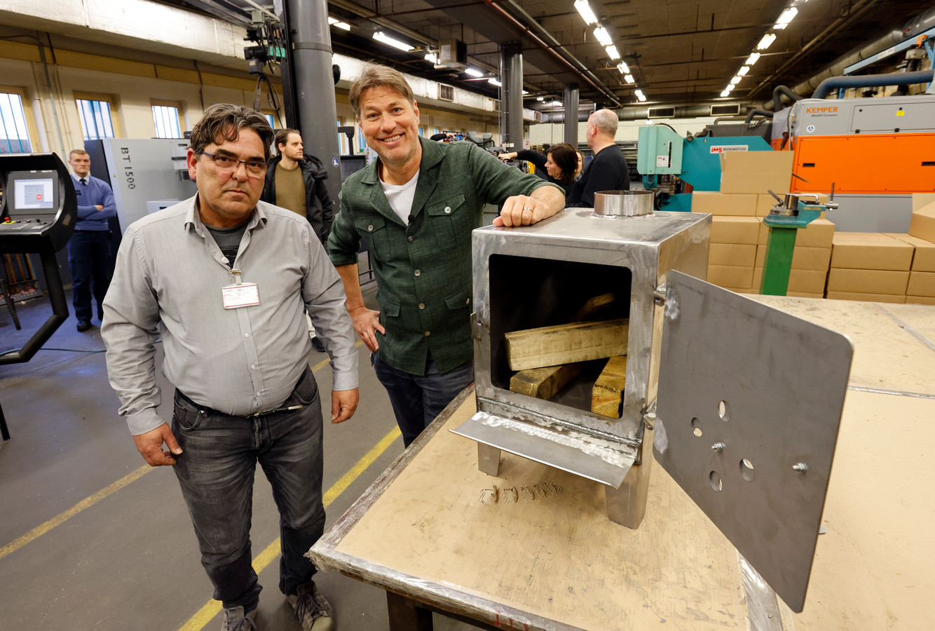 Gedetineerden gevangenis De Schie maken kachels voor mensen in Oekraïne ...