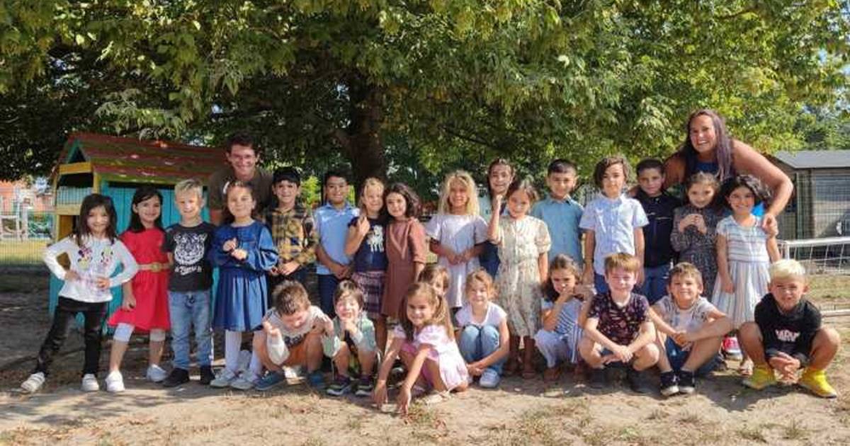 Eerste leerjaar De Bengel start het nieuwe schooljaar | Lokeren | hln.be