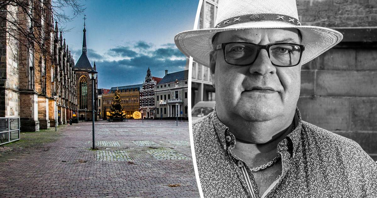 Erehaag voor overleden Hans Wind in Deventer binnenstad: ‘Iedereen kan ...